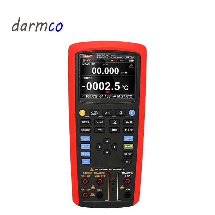 قیمت مولتی کالیبراتور یونیتی UNI-T UT725 | بررسی مشخصات